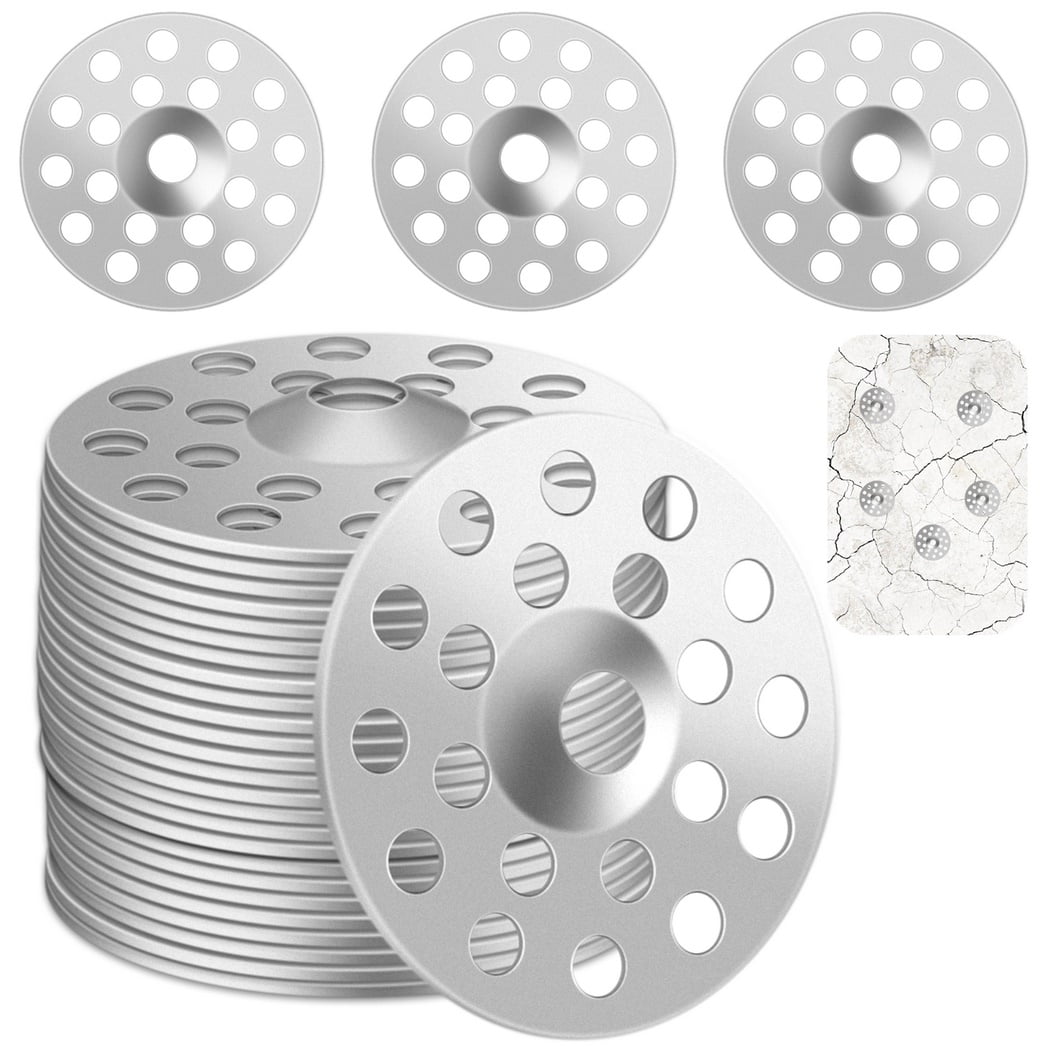 200PCS 1inch Plaster Washers, Metal Washers for Screws, Plaster Repair ...