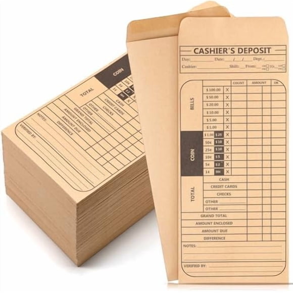 Order Deposit Slips