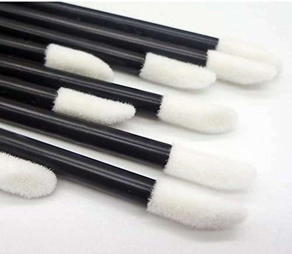 200 Pieces Disposable Lip Brush Wands, Lipstick Applicator, Lip Gloss ...
