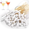 200 Pieces Golf Tee Cocktail Picks 4.72 Inch Golf Ball Toothpicks ...