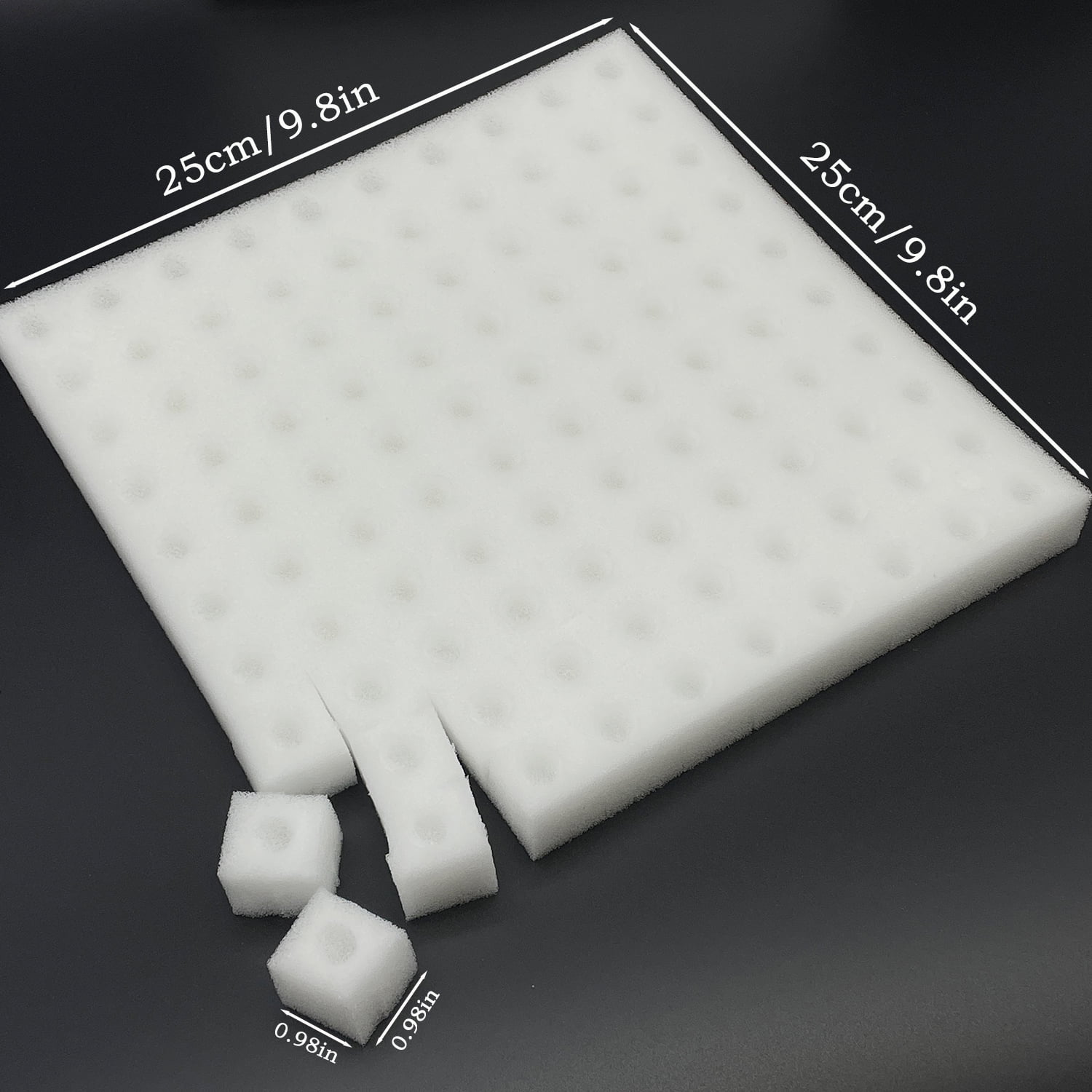 200 Pieces/Hydroponics Growing Sponge Soilless Cultivation Garden ...