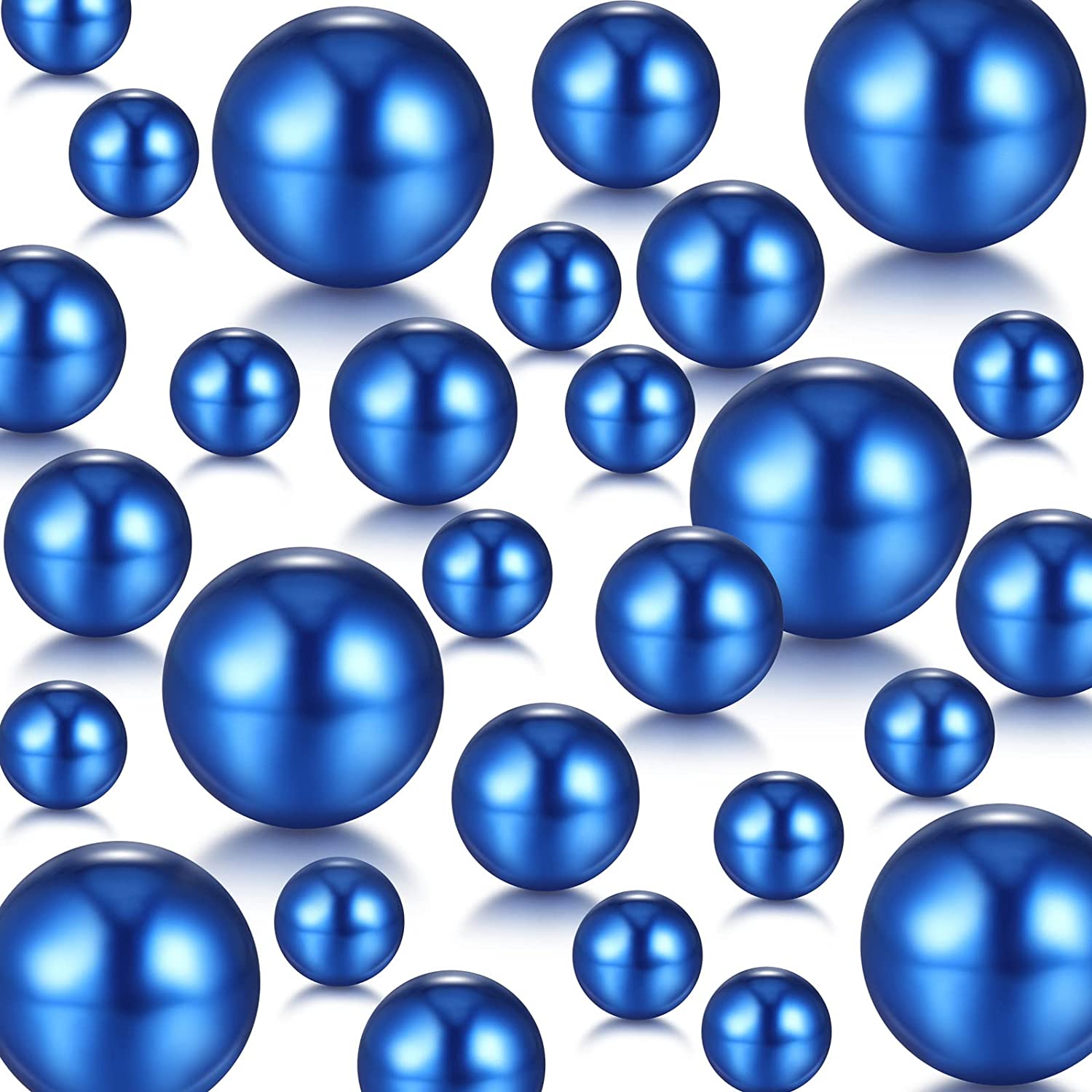 200 Pieces Pearl Beads for Vase Filler Centerpieces, No Holes Pearl ...