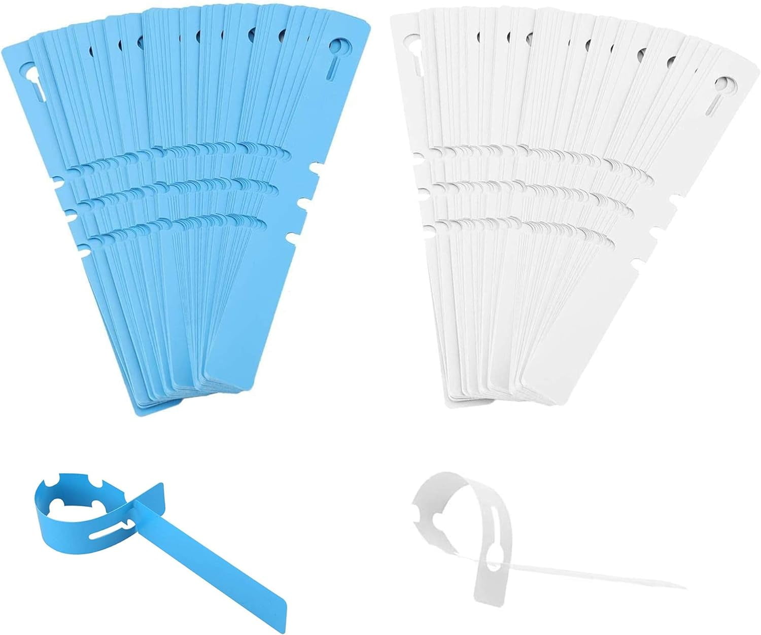 200 Pieces Plastic Garden Plant Labels, Plastic Garden Markers ...