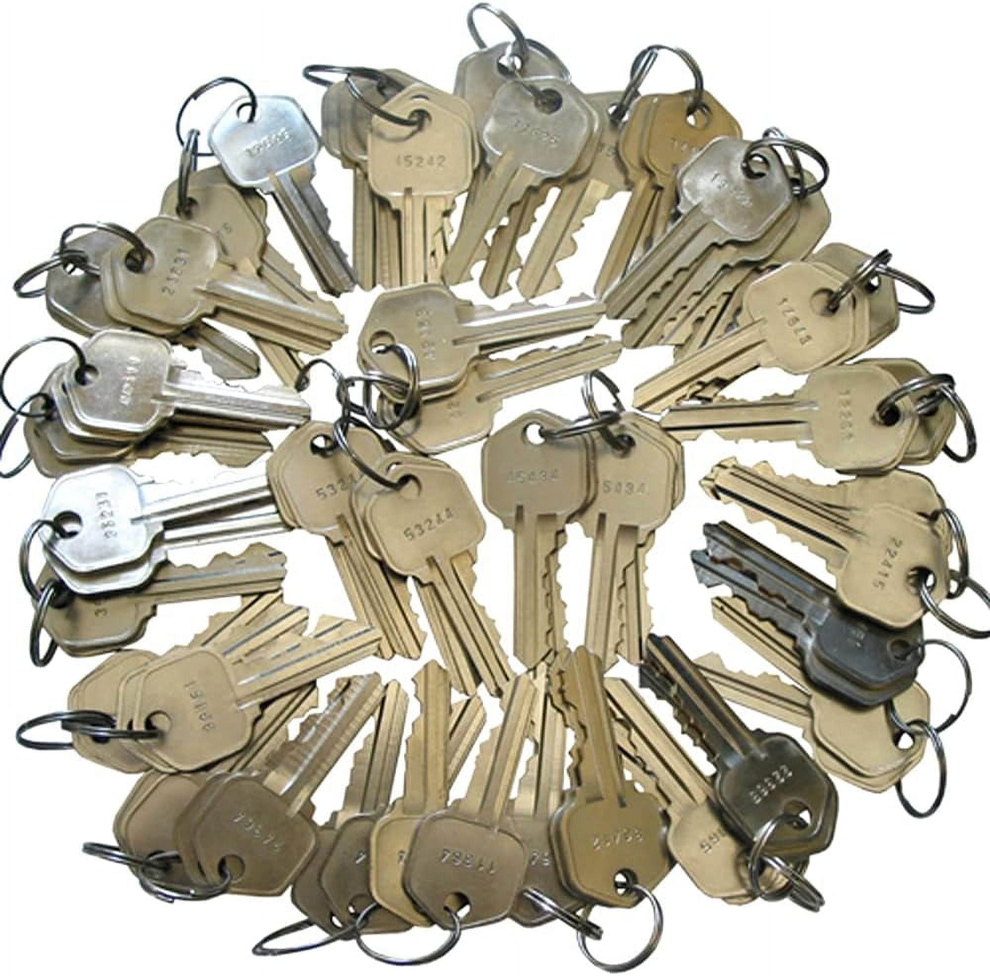 200 Pieces Precut Kwikset Compatible Keyway KW1 5 Pins Keys 50 Sets of ...