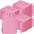 200 Pieces Velvet Drawstring Pouch Bulk 2.76 x 3.54 Inches Small ...