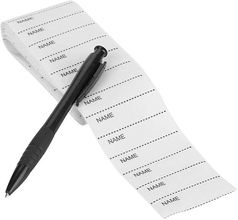 200 Pieces Woven Custom Garments Writable Labels Sew Or Iron On Labels ...