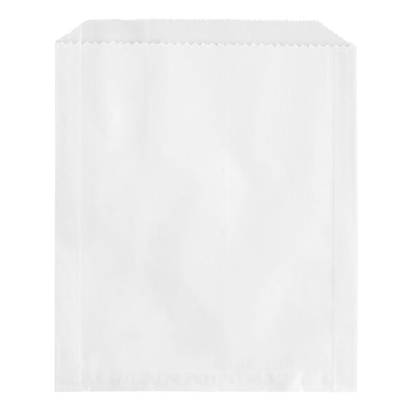 200 Plain Wet Waxed Sandwich Bags – 6 x 6 7/8", Grease Resistant White ...