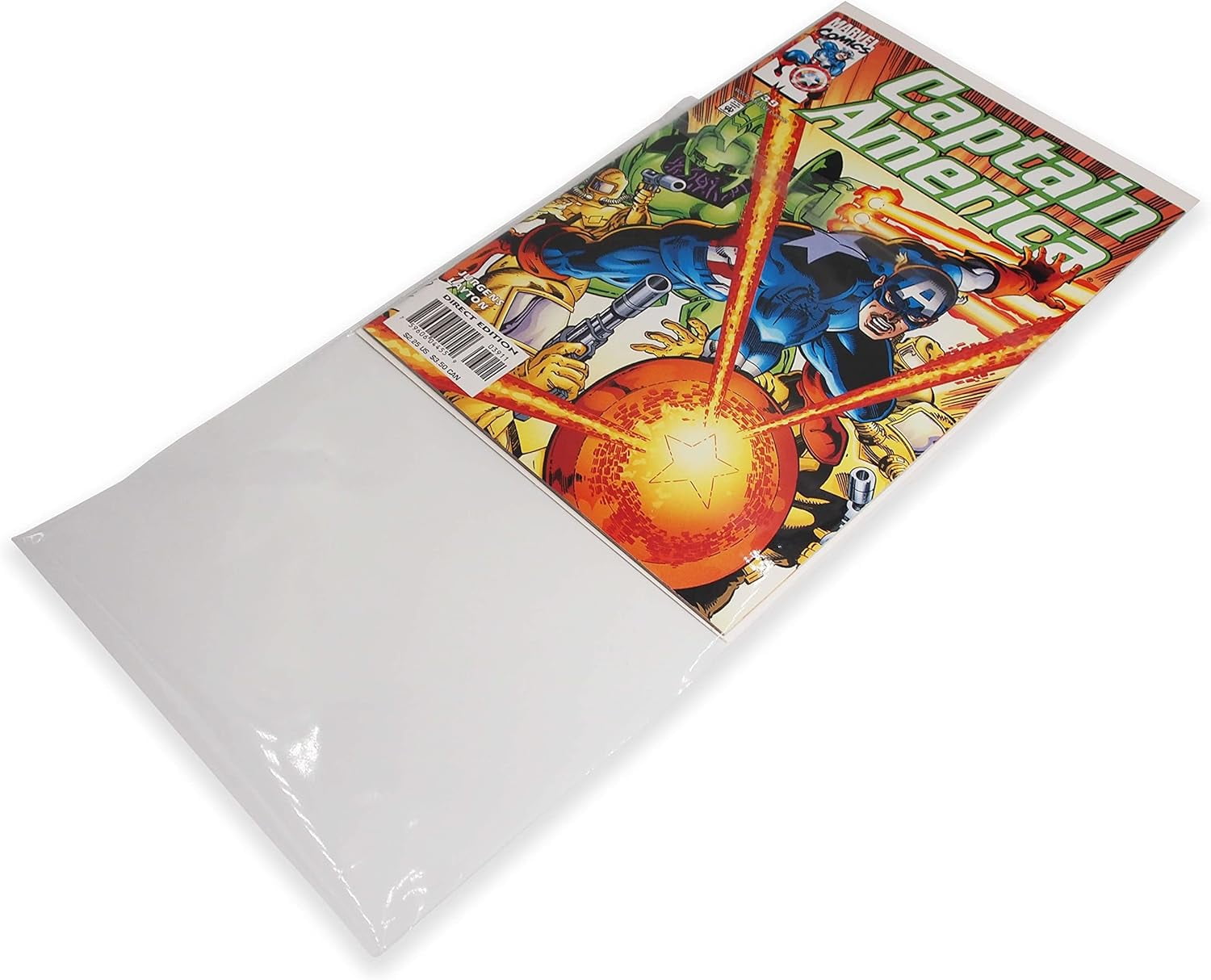 200 Qty Protective Comic Book Sleeves Super Clear Plastic Bags 7.2" x ...