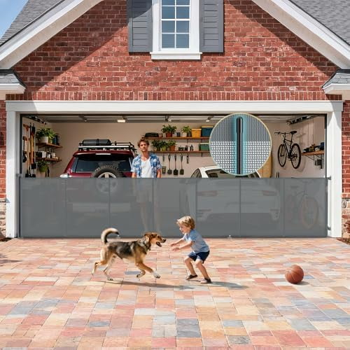 200'' Retractable Gates Extra Wide, 42'' Extra Tall Retractable Gate ...