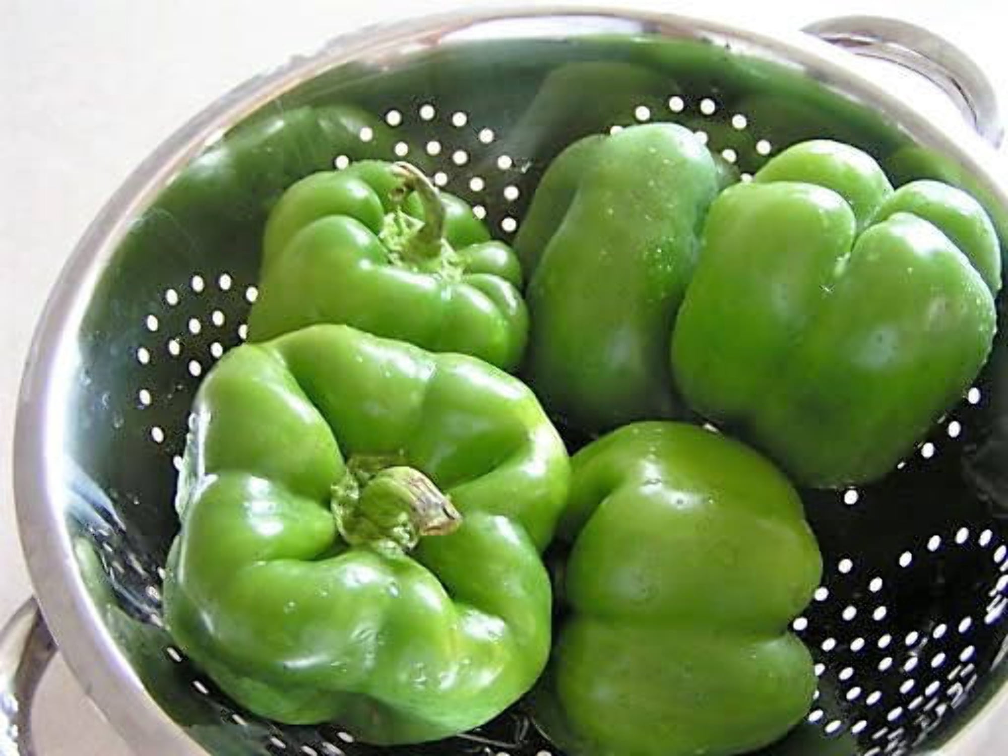 200 Seeds Sweet Green CALIFORNIA WONDER Bell PEPPER Capsicum Annuum ...