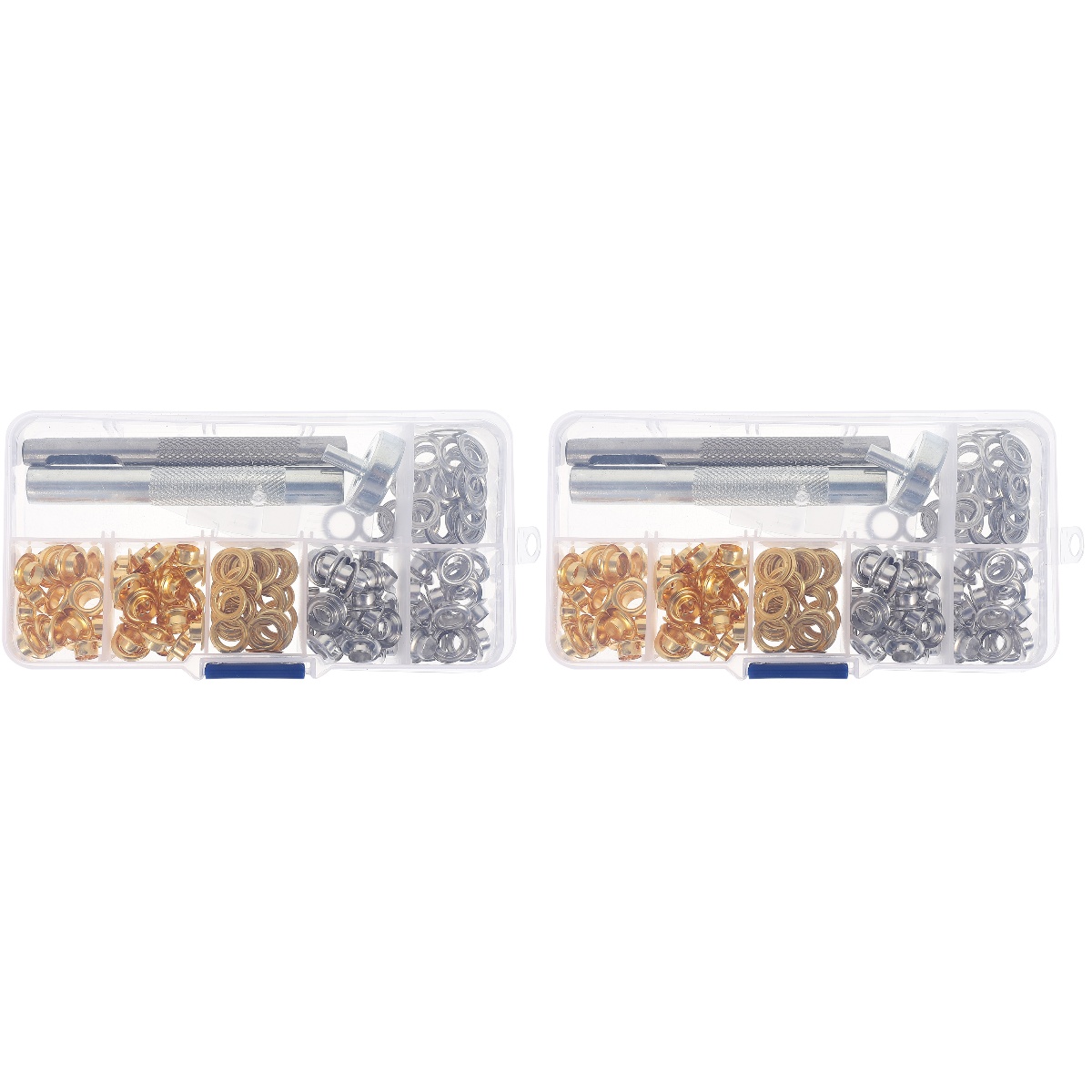 MERRYHAPY 200 Sets Metal Eyelets Button for Sewing Fasteners Beginner ...