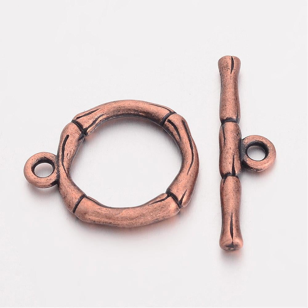 200 Sets Alloy Toggle Set Jewelry Clasps Bracelets Connectors Toggle ...