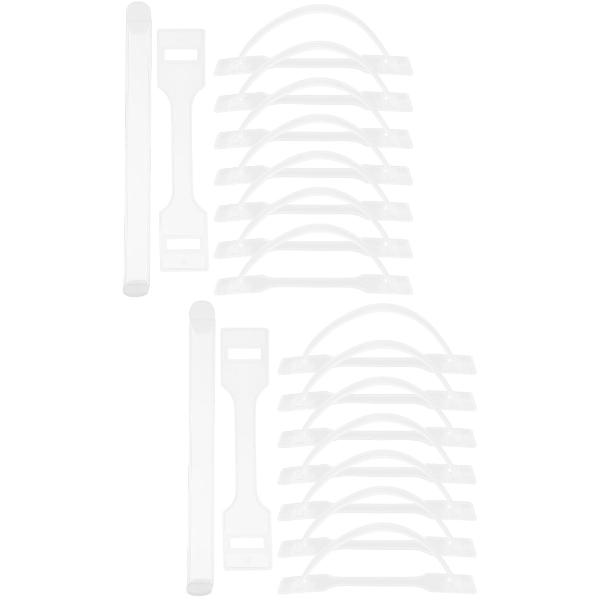 200 Sets Carrying Straps Handle for DIY Heavy Duty Handles Carton ...