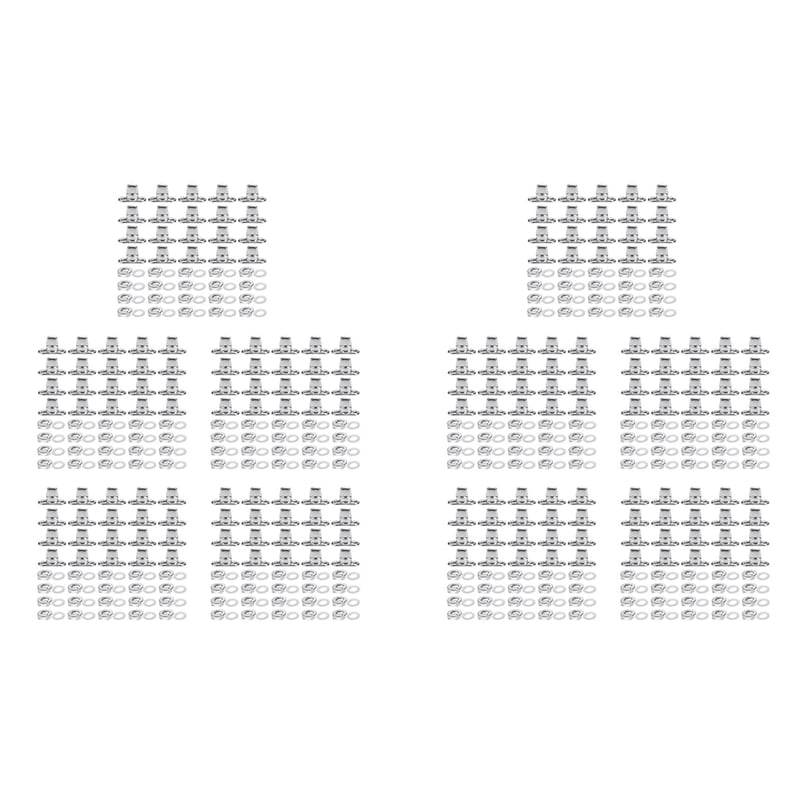 200 Sets Marine Grade Twist Lock Fasteners Turn Button Eyelet and Stud ...