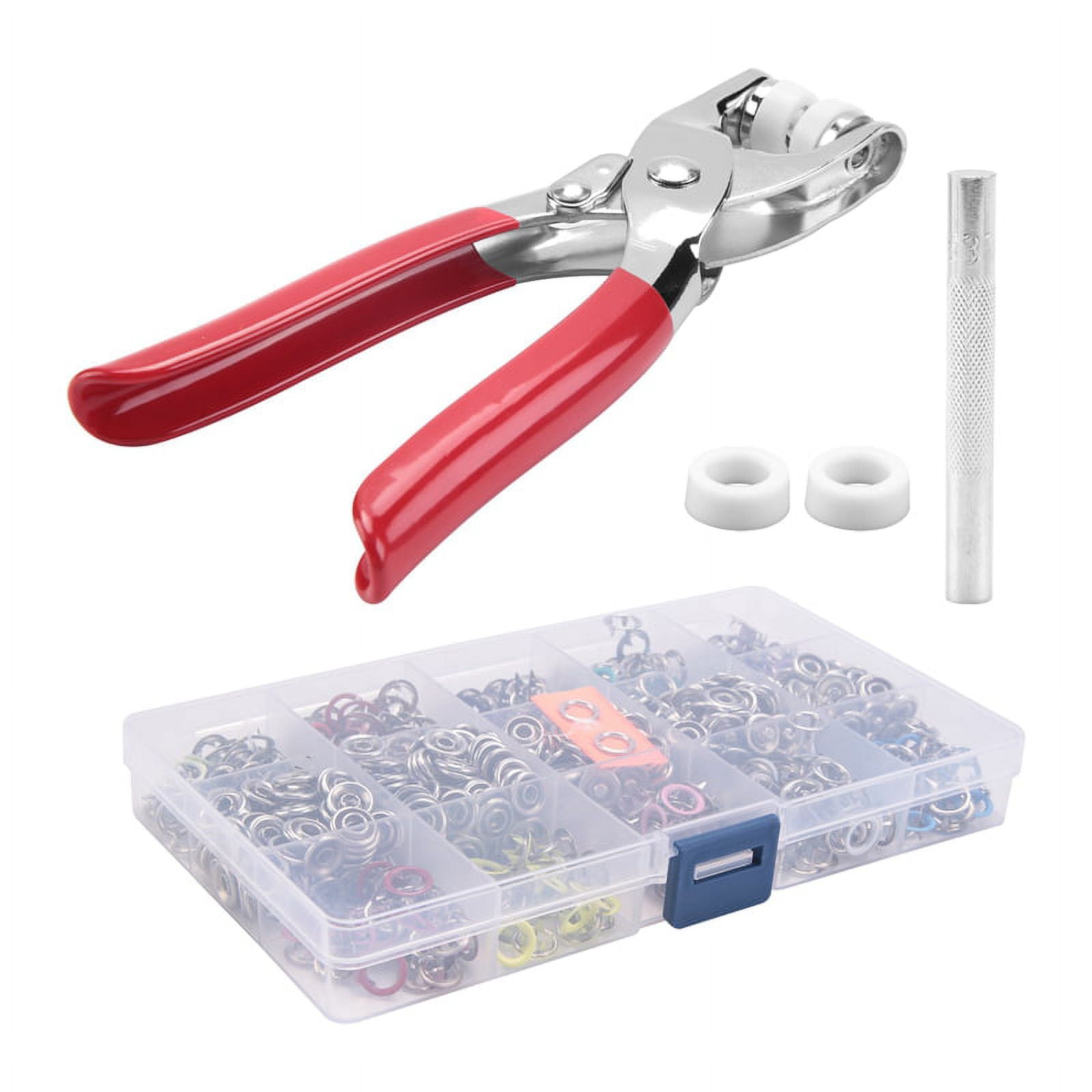 200 Sets Snap Buttons Rompers Snaps Craft Pliers Tool Buckle Metal Ring ...