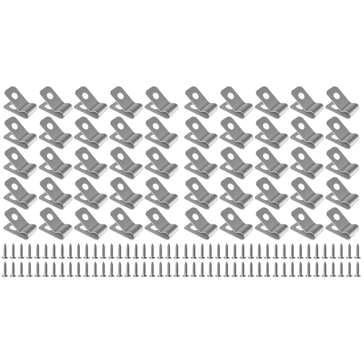 200 Sets of Wire Fence Clamp Heavy Duty Fencing Mounting Clips Wire ...