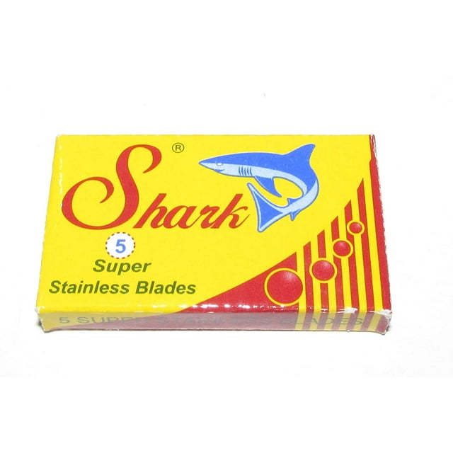 200 Shark Super Stainless Double Edge Safety Razor Blades - Walmart.com