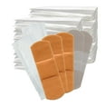 200 Sheer Plastic Flexible Adhesive Bandages with Non-Stick Pad ...