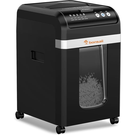 200-Sheet Auto Feed Paper Shredder, 60-Min Nonstop Heavy Duty Shredders ...