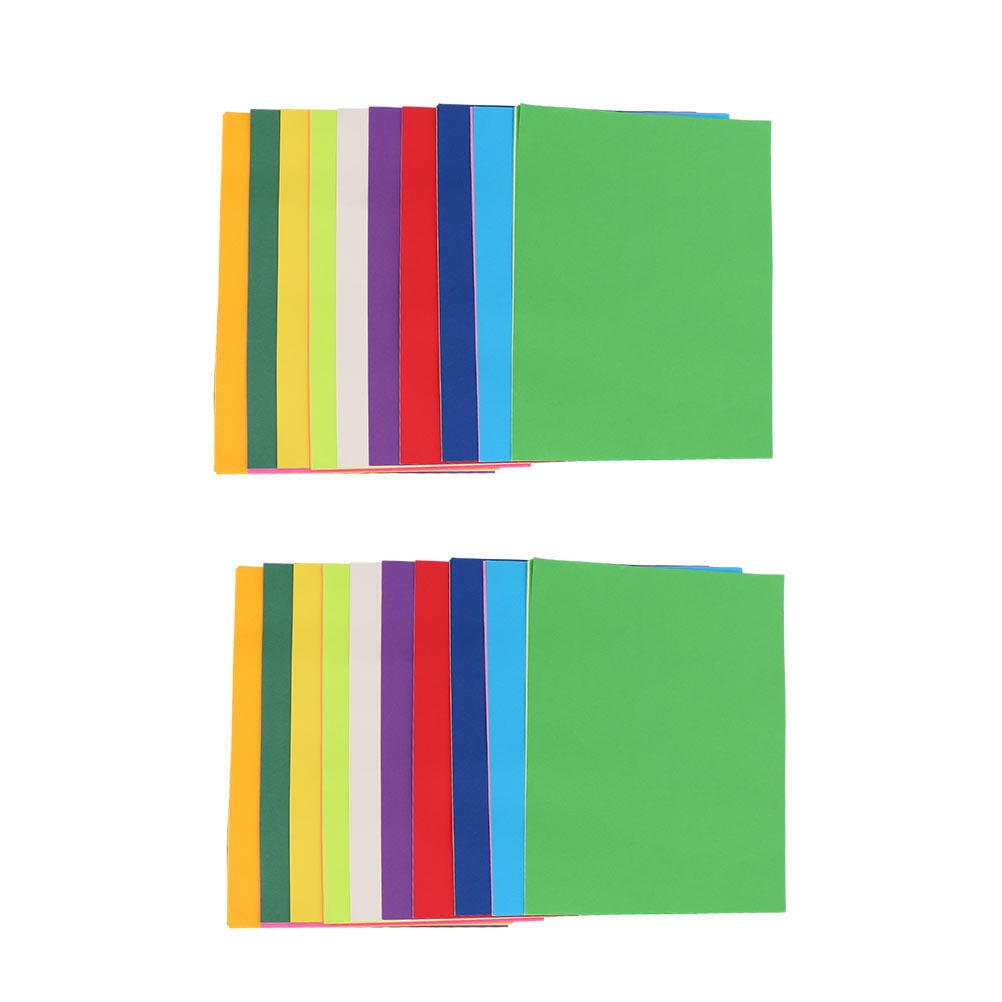 200 Sheets A4 Handmade Origami Craft DIY Paper Material Colorful ...