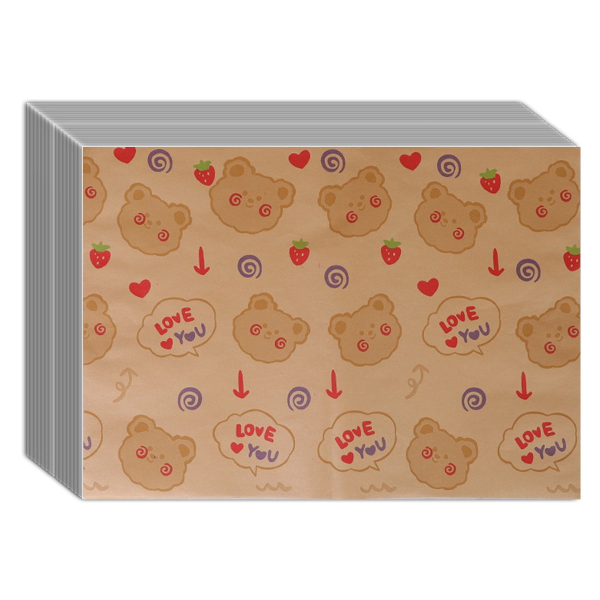 200 Sheets Checkered Dry Paper Sheets, Paper Liners for Plasic Food ...