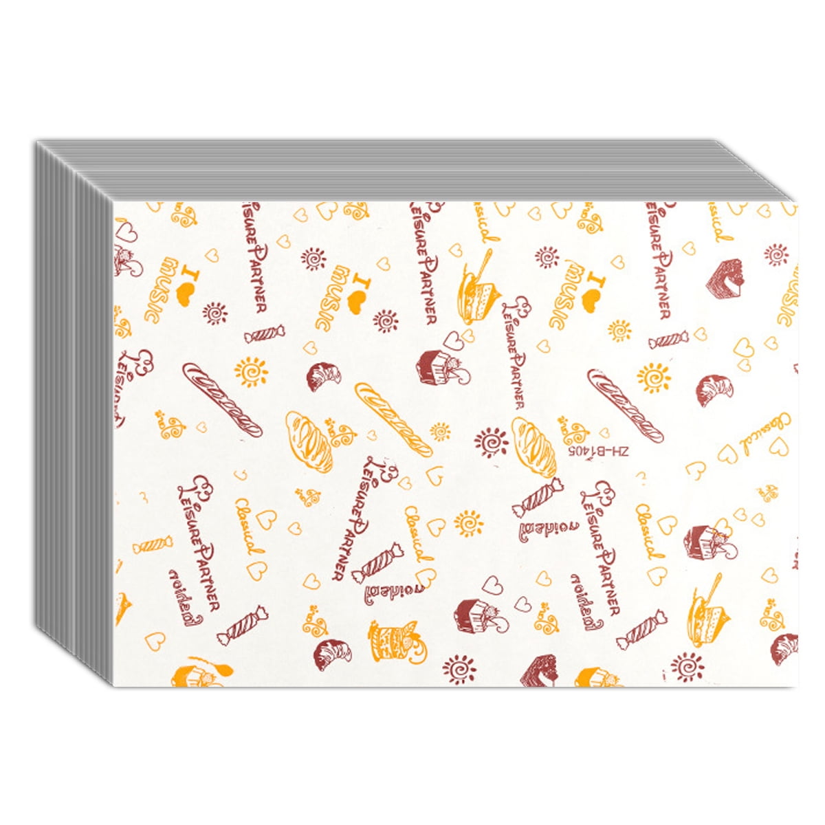 200 Sheets Checkered Dry Paper Sheets, Paper Liners for Plasic Food ...