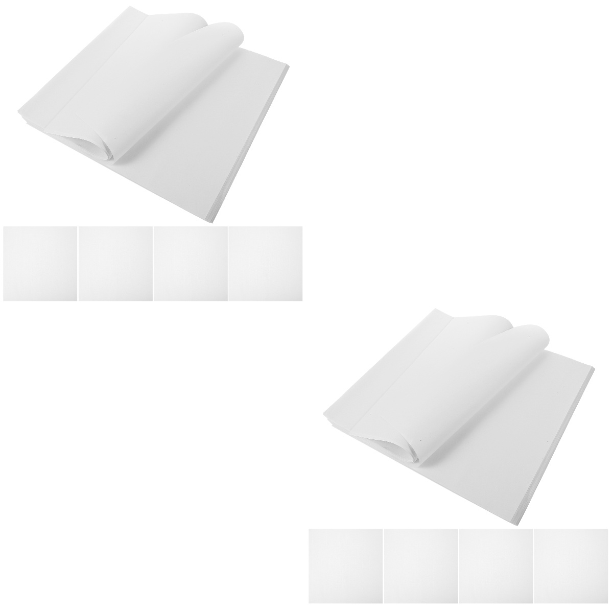 200 Sheets Chinese Calligraphy Rice Papers Calligraphy Painting Blank ...