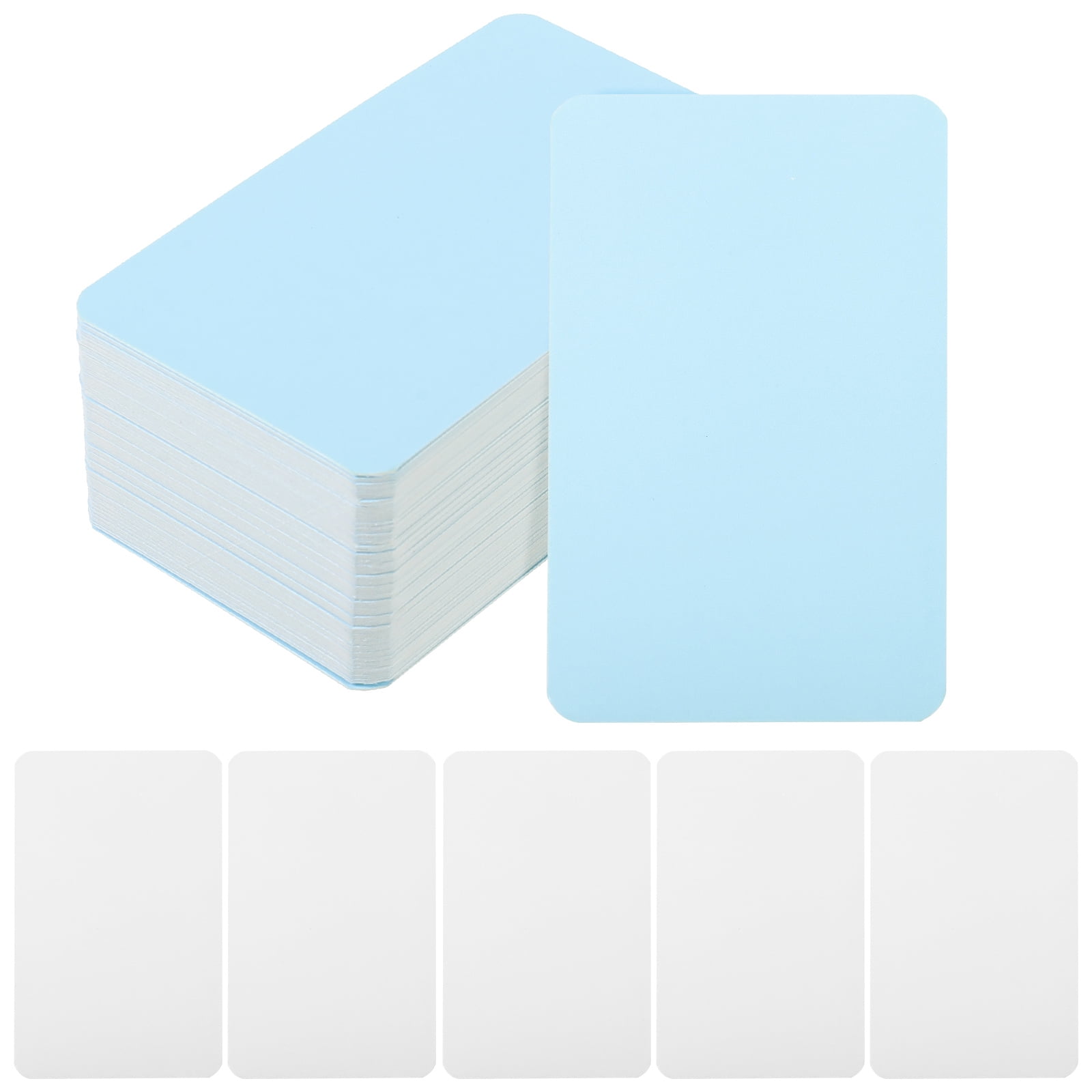 200 Sheets Flash Cards Blank Flashcards for Studying Note Paperboard ...