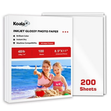 Koala Double Sided Photo Paper 11x17 Matte 66lb Heavyweight Matte Photo ...