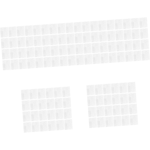 200 Sheets Nail Jelly Glue Adhesive Stickers Clear Double Sided Tape