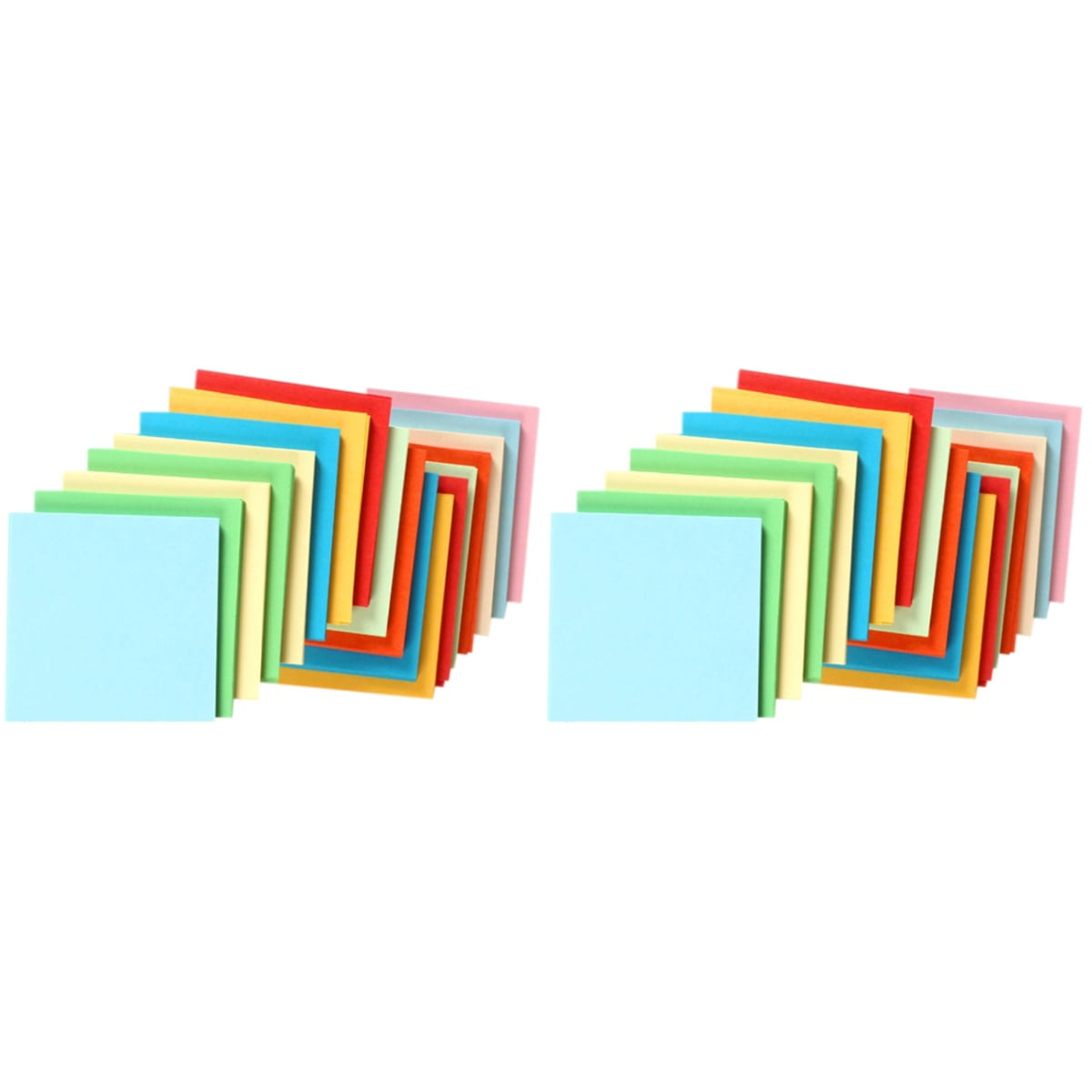200 Sheets Origami Paper Square Paper-cut Colored Art for Kids Manual ...
