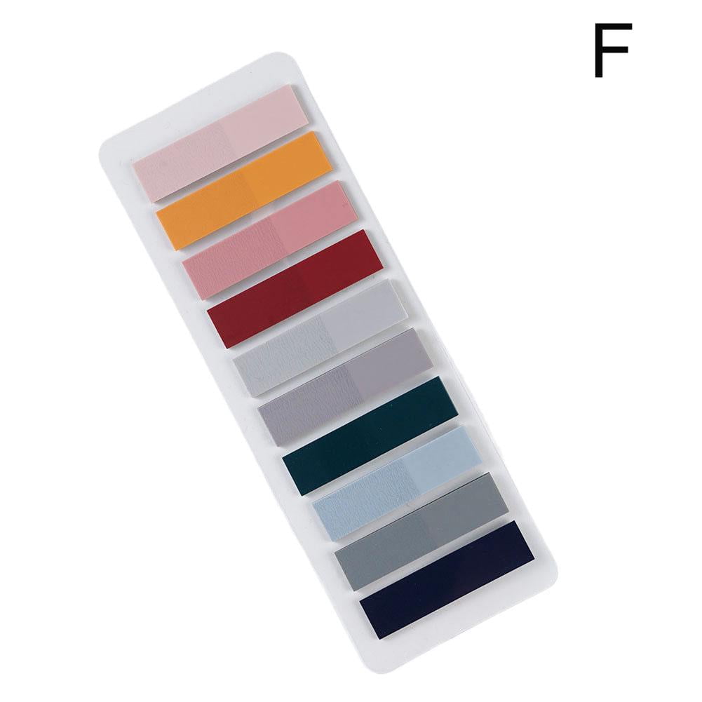 200 Sheets Transparent Sticky Notebook PET Memo for Student Office ...