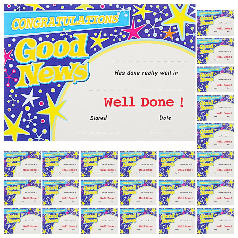 200 Sheets of Award Certificates for Kids Lovely Certificate of ...