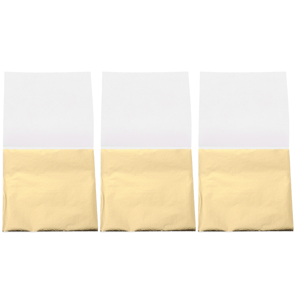 200 Sheets of Gold Foil for Crafting Imitation Gold Flakes DIY Crafts ...