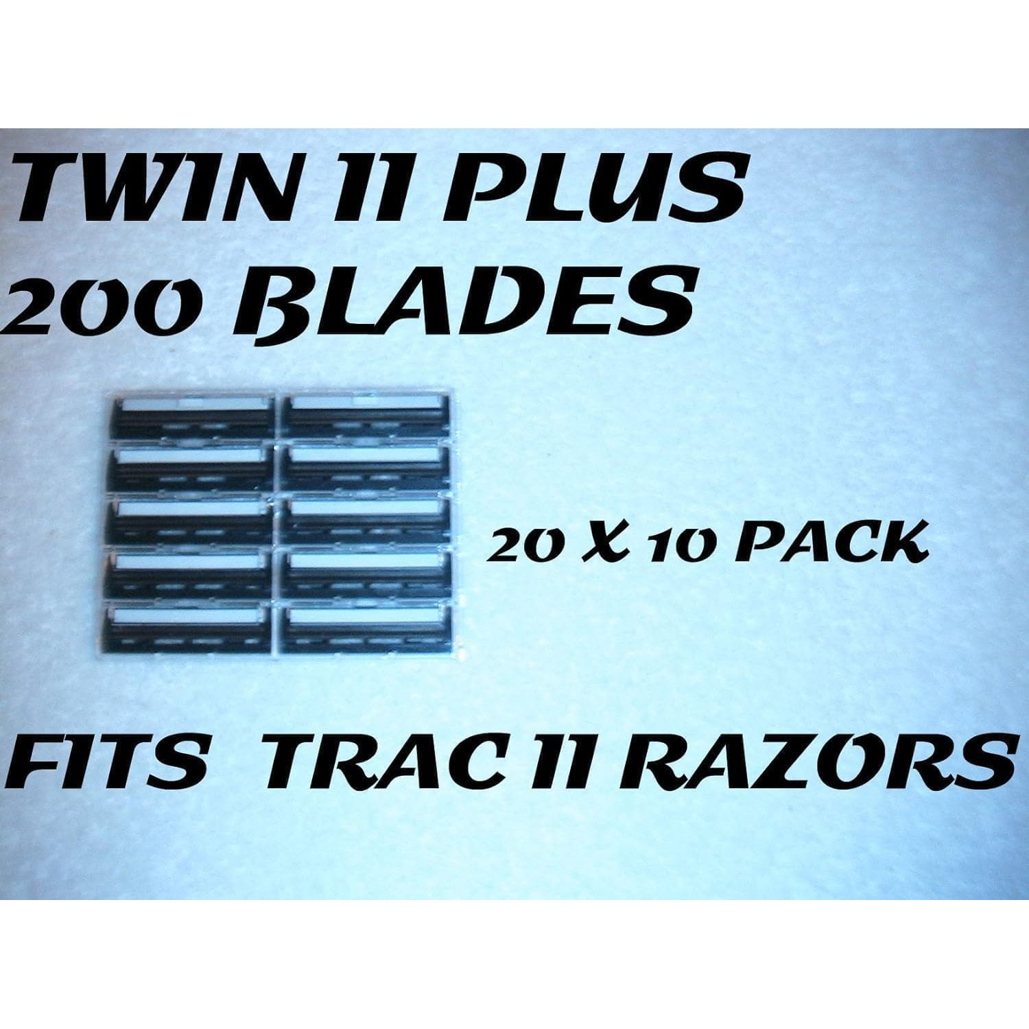 200 Twin Blade Razor Cartridges - Fit Trac 2 and Atra Razor Handles ...
