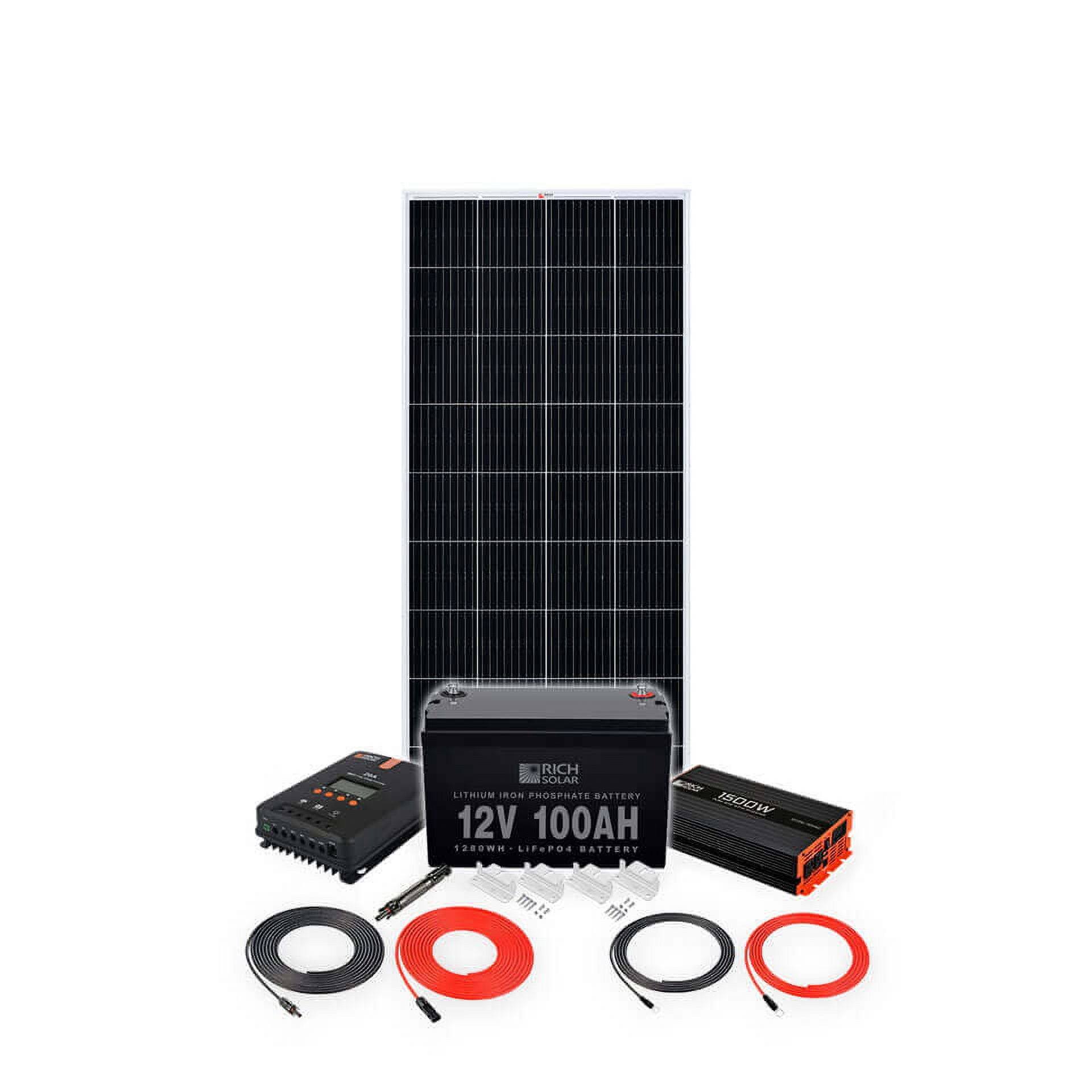 200 Watt Complete Solar Kit - Walmart.com