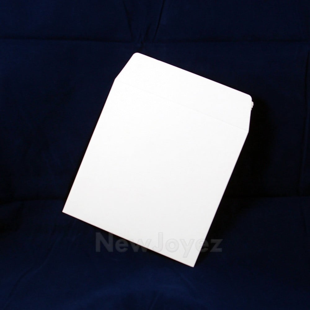 200 White Disc Mailer 5 1/4x5 1/4 Inch CD DVD Packaging w/Seal ...
