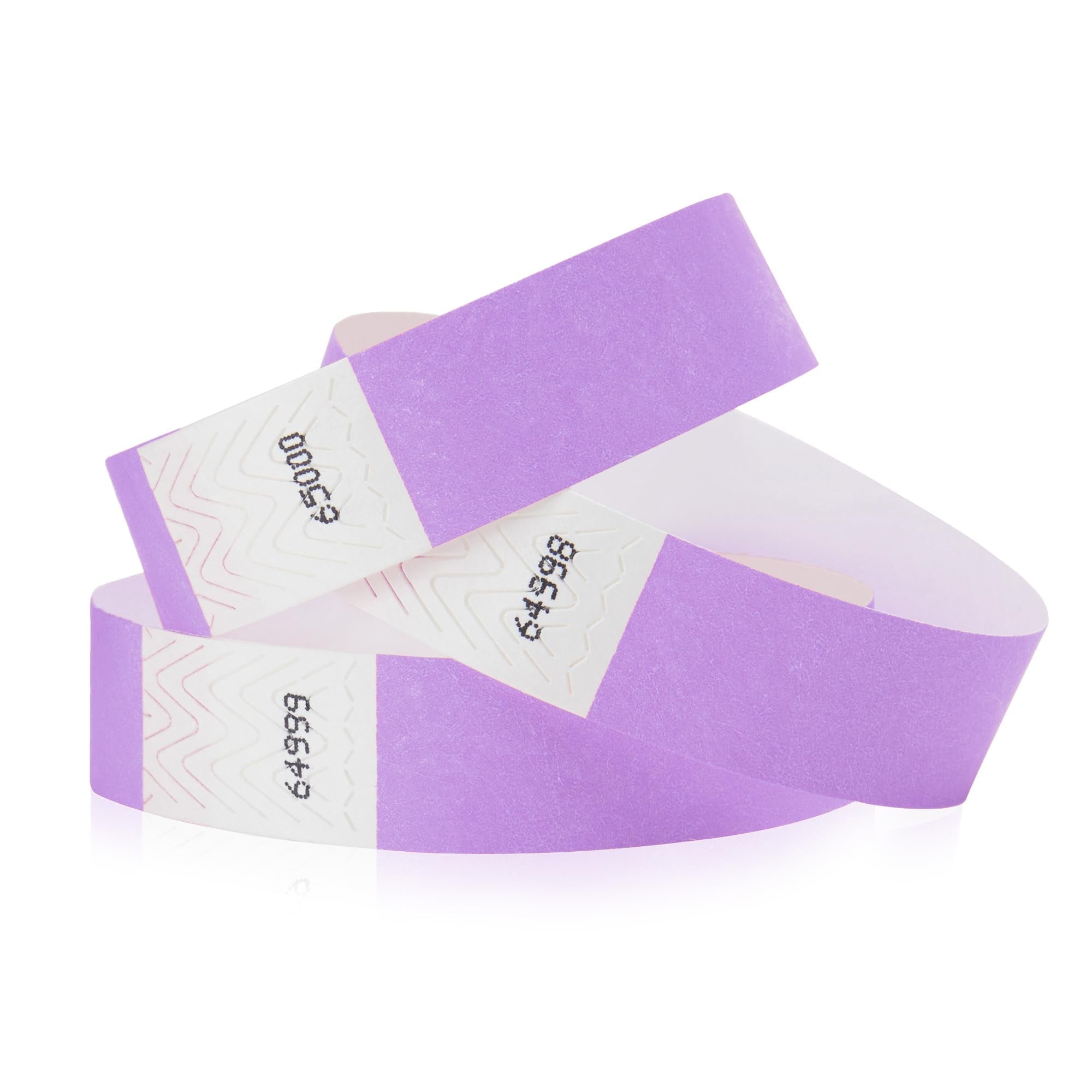 200 WristCo Berry Tyvek Wristbands for Events - Comfortable Tear ...