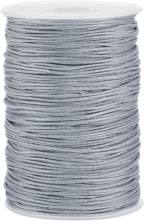 200 Yards 1.5mm Nylon String Wind Chime Cord Braided Threads Chinese ...