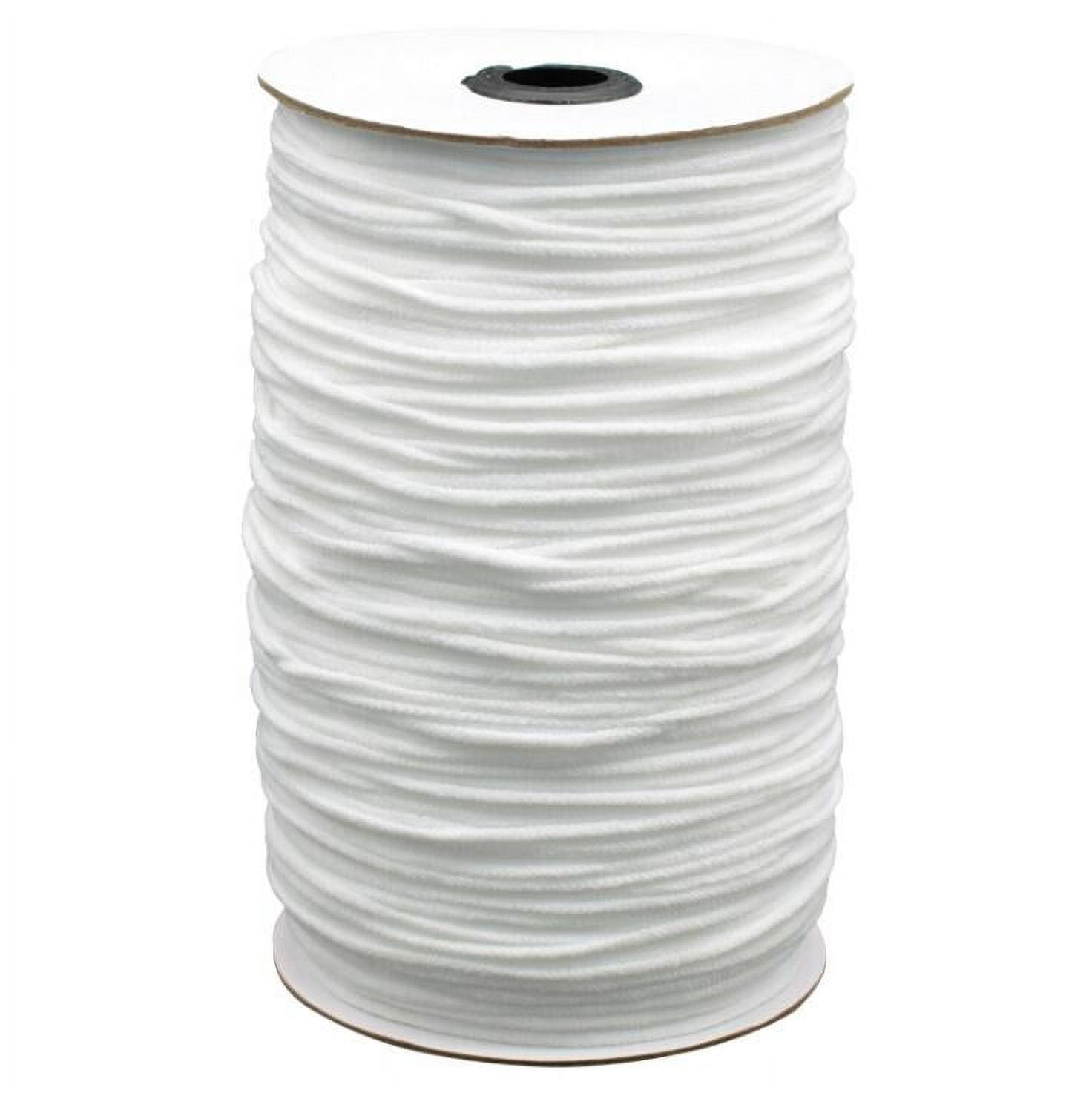 200 Yards Elastic Cord Disposable Rope Round Elastic Band Ear Loop DIY ...