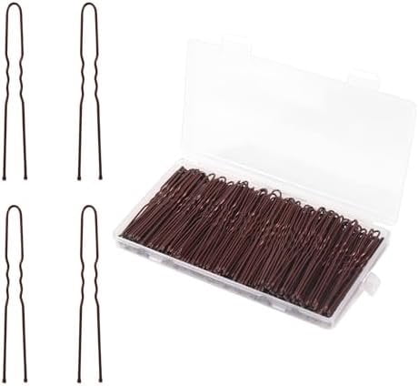 200 count U-Shaped Hair Pins, Durable U-Shaped Styling Clips Practical ...