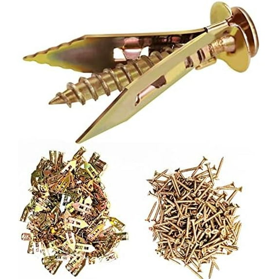 200 count Zinc Plated Self-Drilling Anchors,Self Drilling Drywall ...