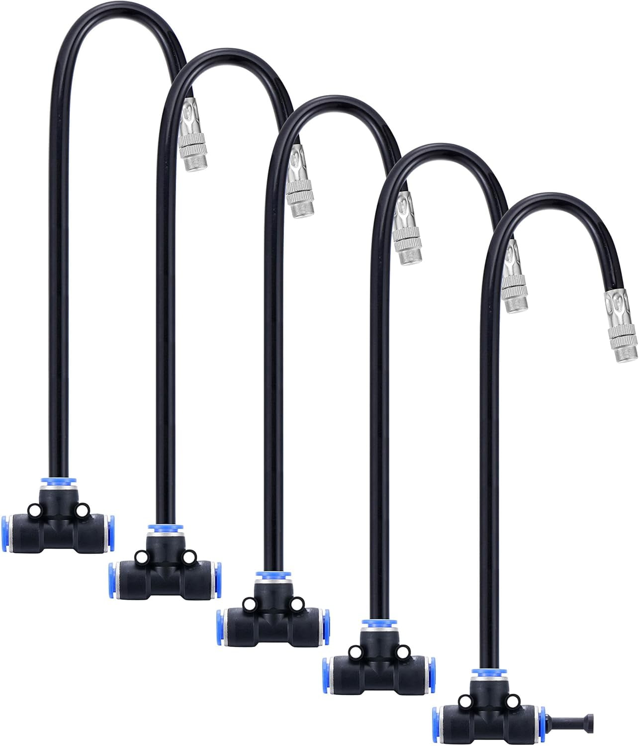 200 ft. 1/4 Drip Irrigation Tubing, Black Distribution Tubing for Drip ...