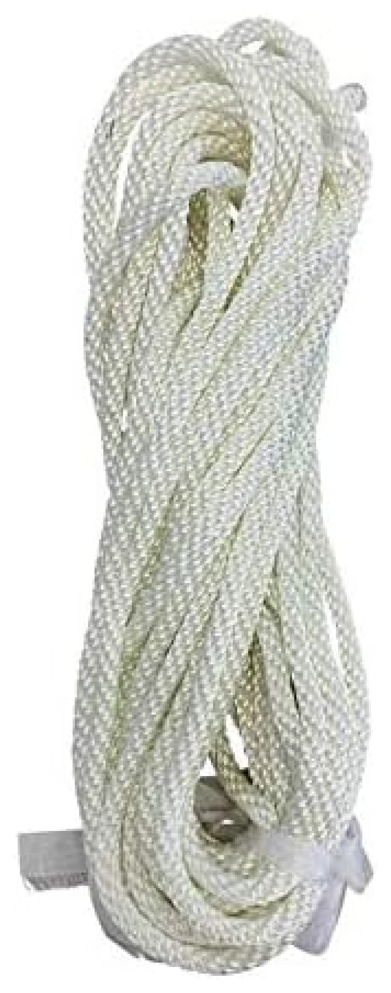 200' of 5/16" Diameter White Braided Nylon Flagpole Halyard Rope Marine ...