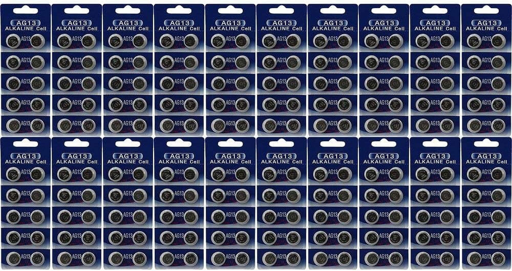 200 of AG13/357A Alkaline Button Cell Watch Battery - Walmart.com