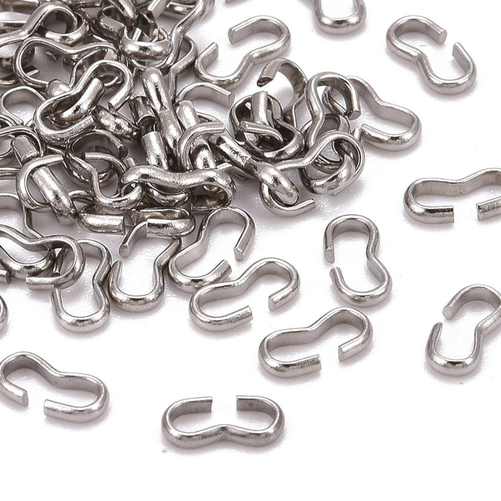 200 pc Tarnish Resistant 304 Stainless Steel Quick Link Connectors ...