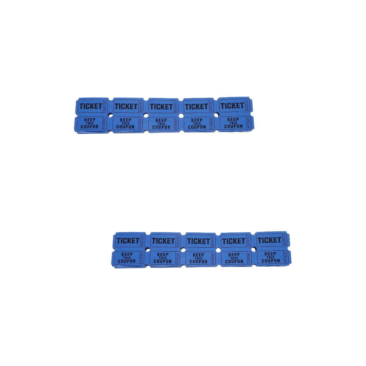 200 pcs Paper Raffle Tickets Events Tickets Labels Universal Tickets ...