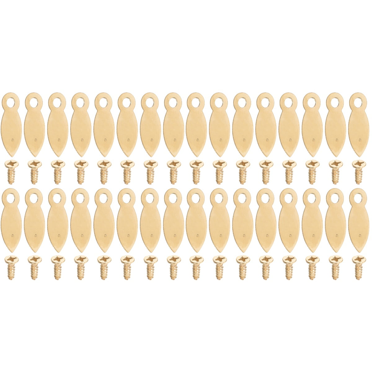 200 pcs Picture Frame Backing Plate Fastener Metal Photo Frame Buckles ...