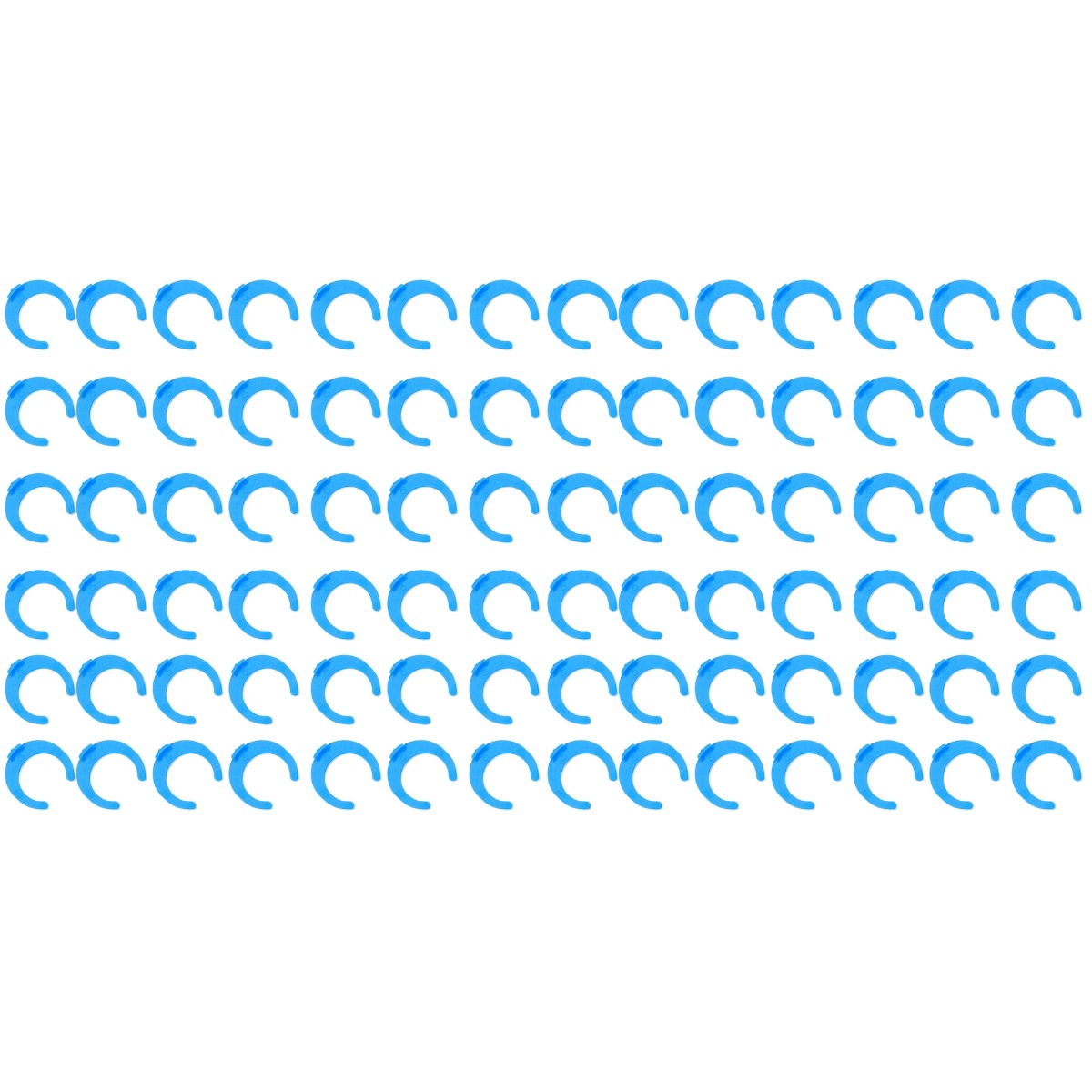 200 pcs Practical Pipe Fitting Clip Clip Pipe Locking Clip 3/8inch ...