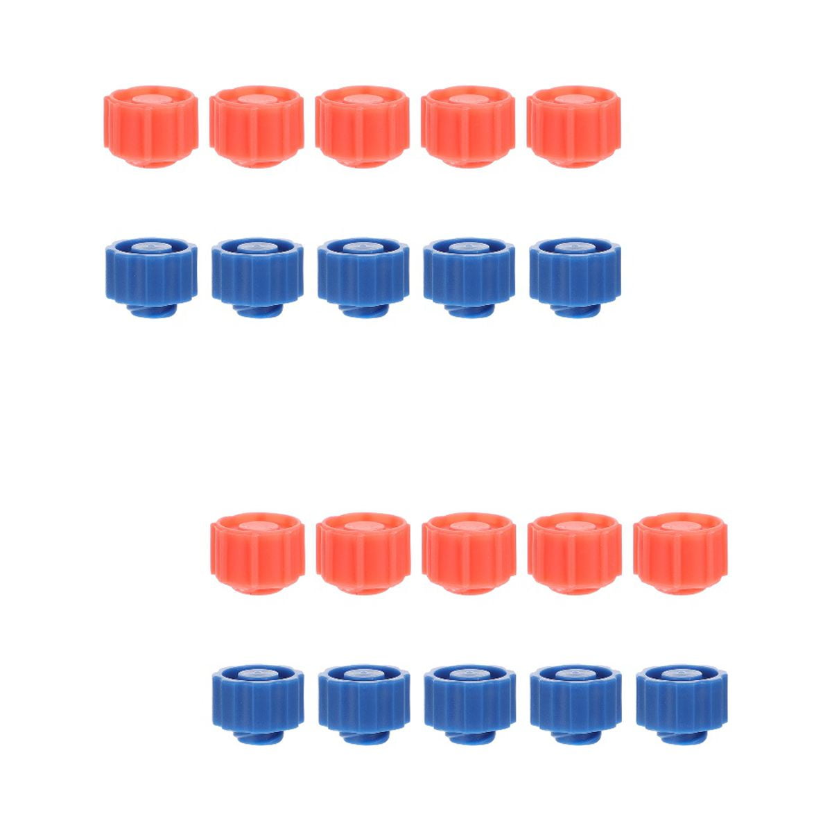 MERRYHAPY 200 Pcs Reusable Plastic Syringe Tip Caps Luer Lock for ...